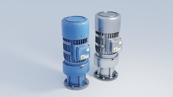 3D model Industrial Motor 4K and 2K VR / AR / low-poly | CGTrader