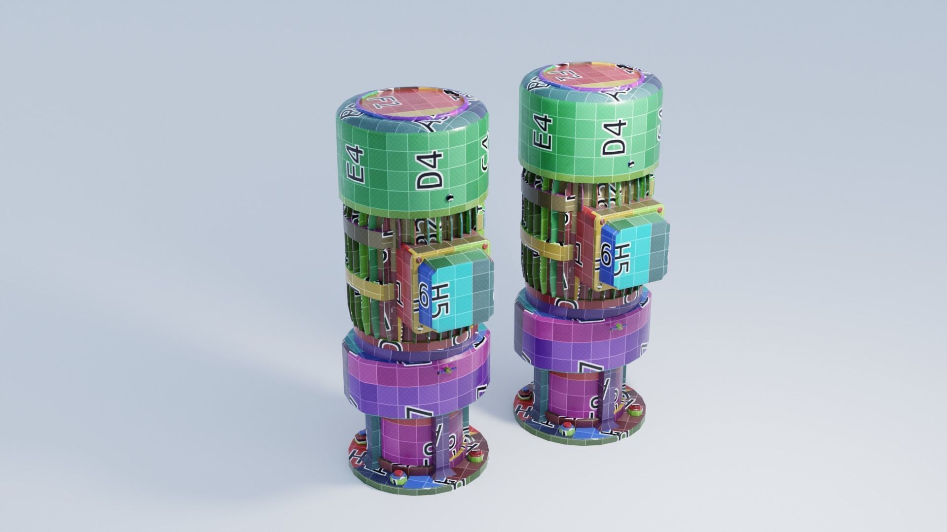 3D model Industrial Motor 4K and 2K VR / AR / low-poly | CGTrader