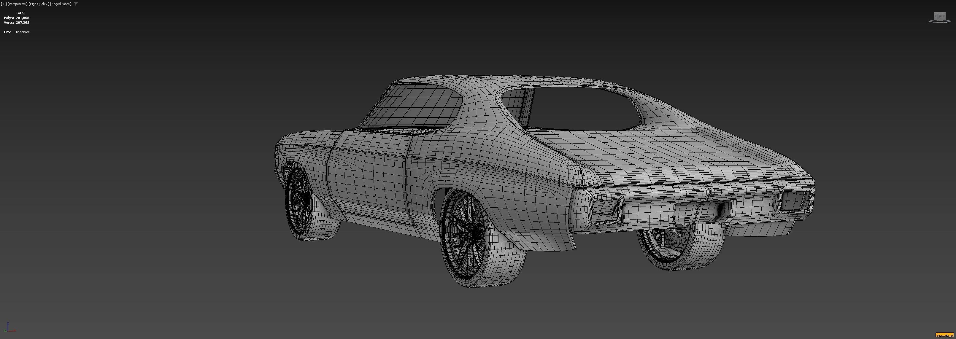 1970 Chevelle Base 3D model | CGTrader