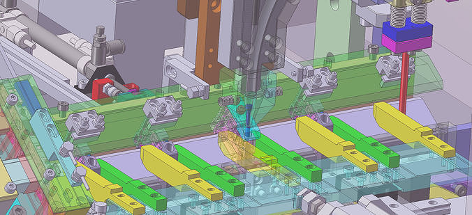 industrial 3D model automatic screw mounting machine 3D model | CGTrader