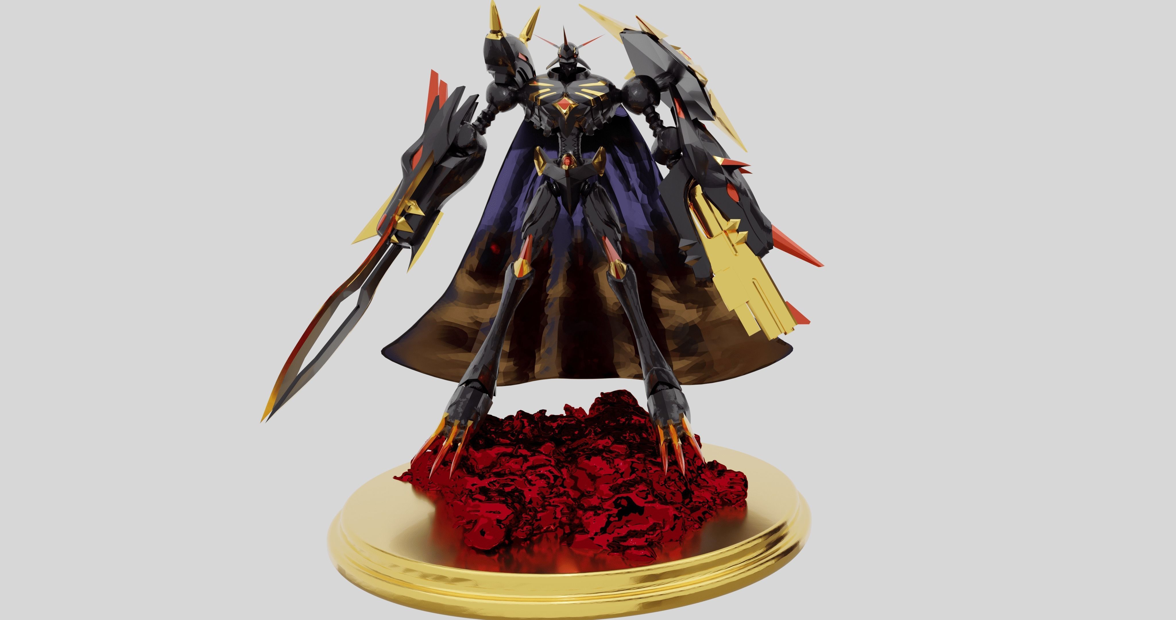 OMEGAMON ALTER - 3D PRINT 3D model 3D printable | CGTrader