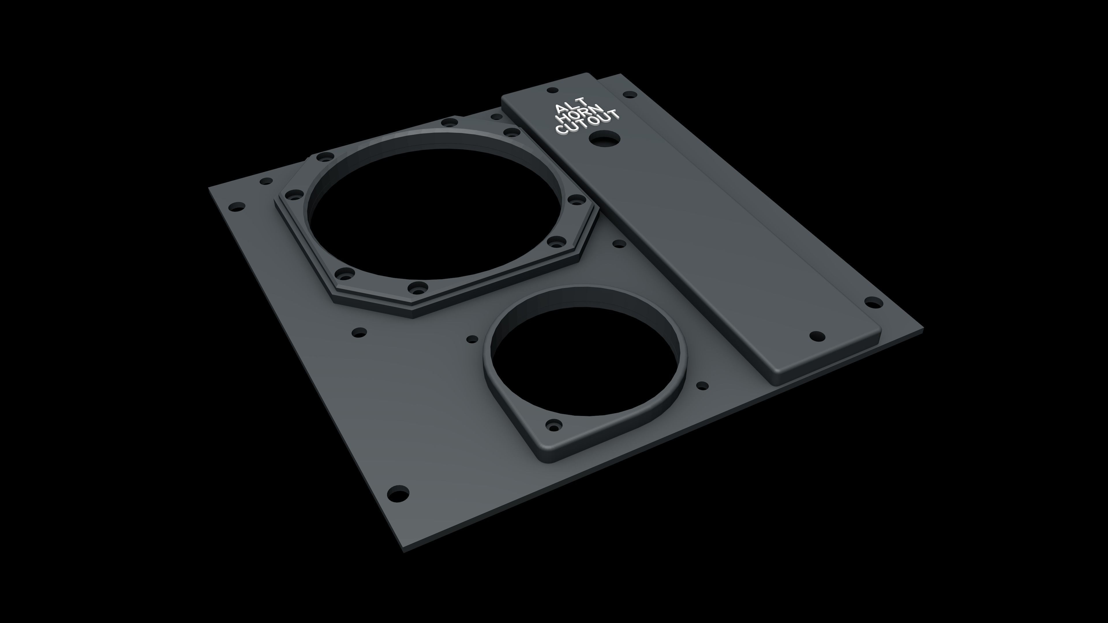 BOEING 737 OVERHEAD - CABIN PRESSURE PANEL 3D model 3D printable | CGTrader