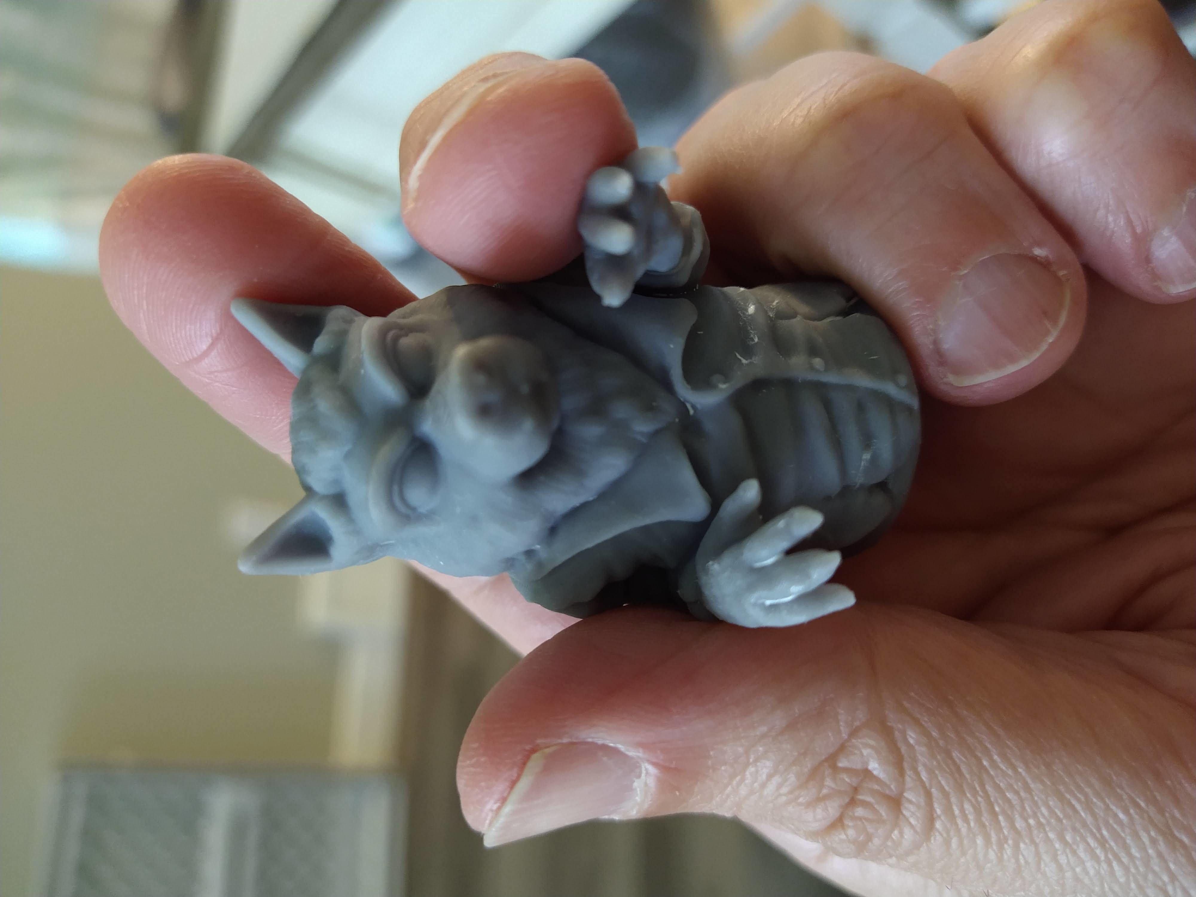 Finger Puppet - Werewolf 3D model 3D printable | CGTrader