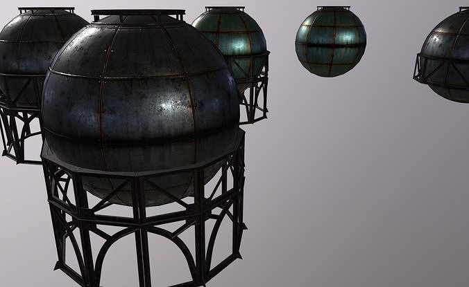 3D model Machine Geosphere VR / AR / low-poly | CGTrader