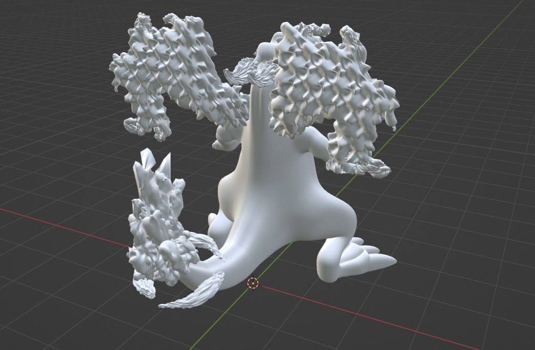 Gigantamax Charizard 3D Model 3D model rigged | CGTrader
