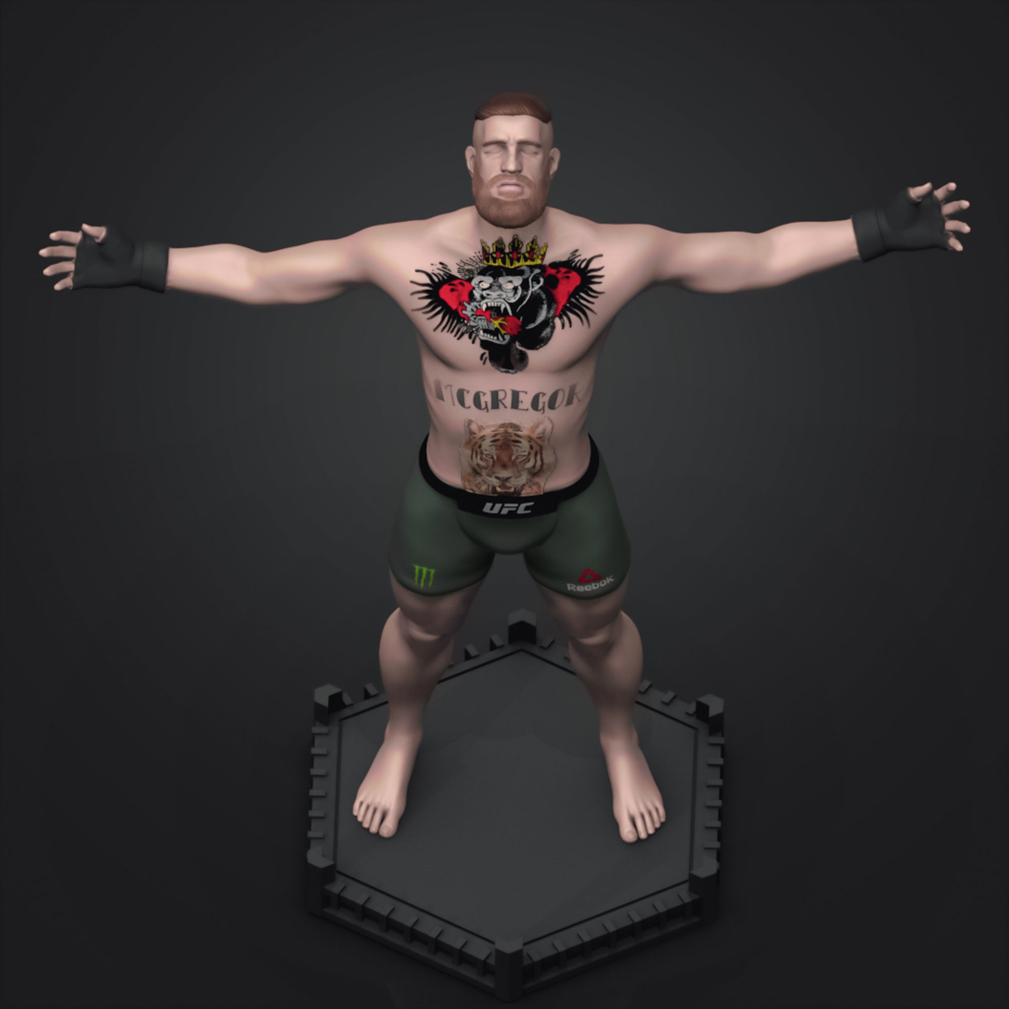 Cornor McGregor 3D Printable 3D model 3D printable | CGTrader