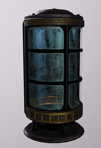 3D model Machine Tank Window VR / AR / low-poly | CGTrader