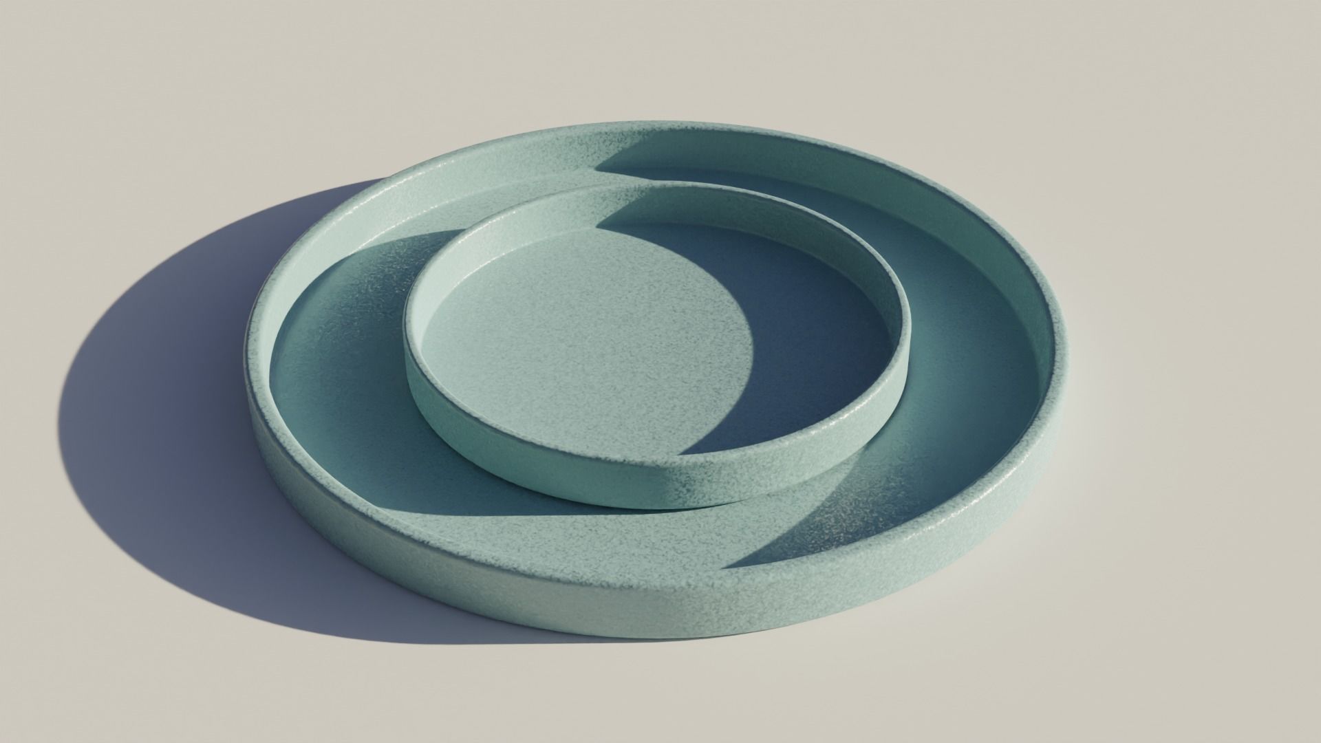 Plates 3D model | CGTrader