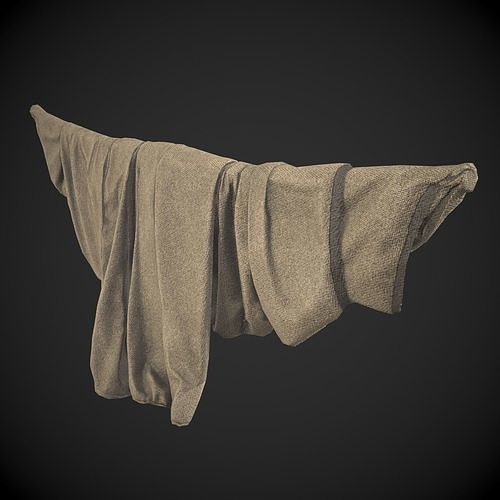 3D model Hanging Cloth VR / AR / low-poly | CGTrader