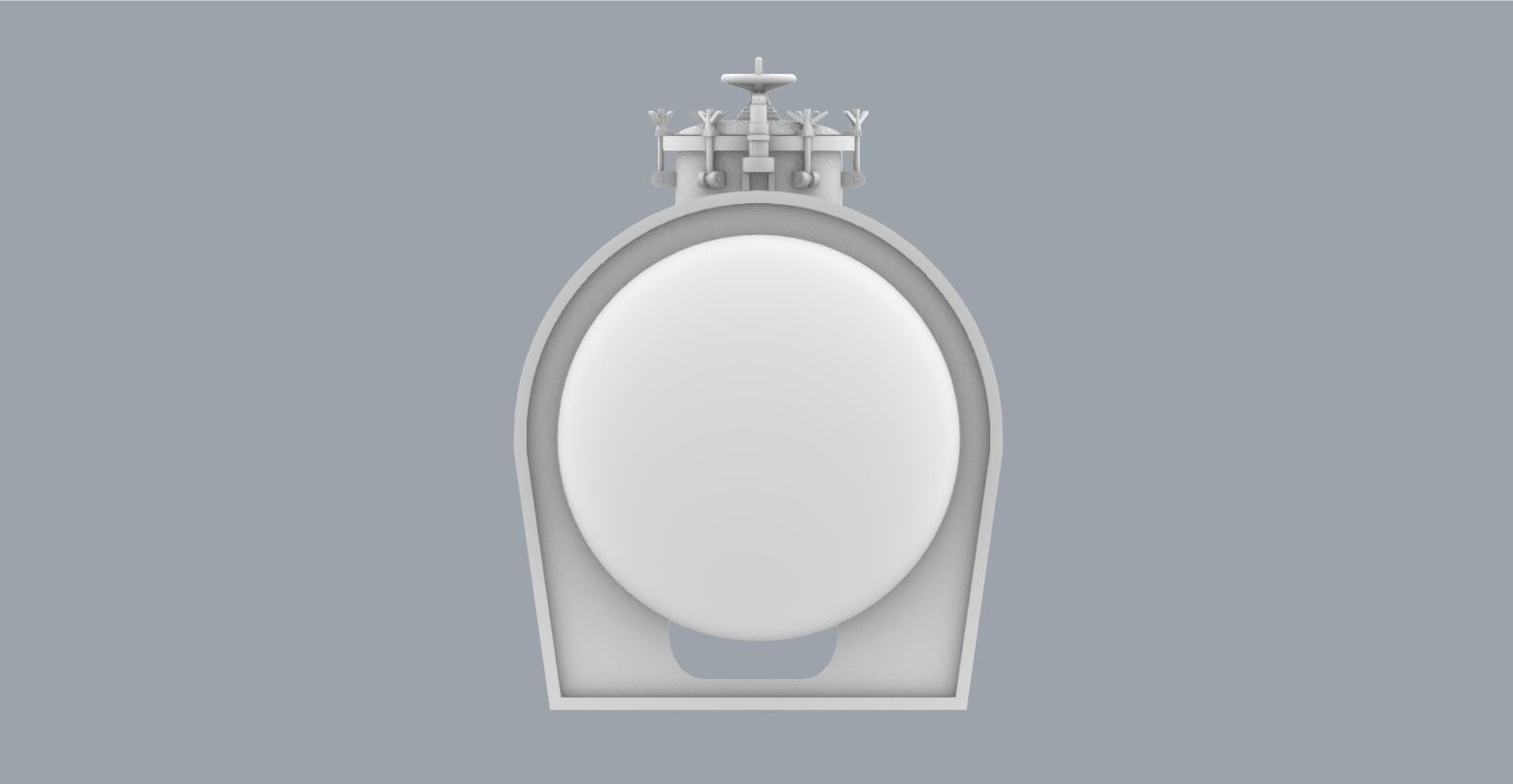 3D model Fuel Storage Tank VR / AR / low-poly | CGTrader