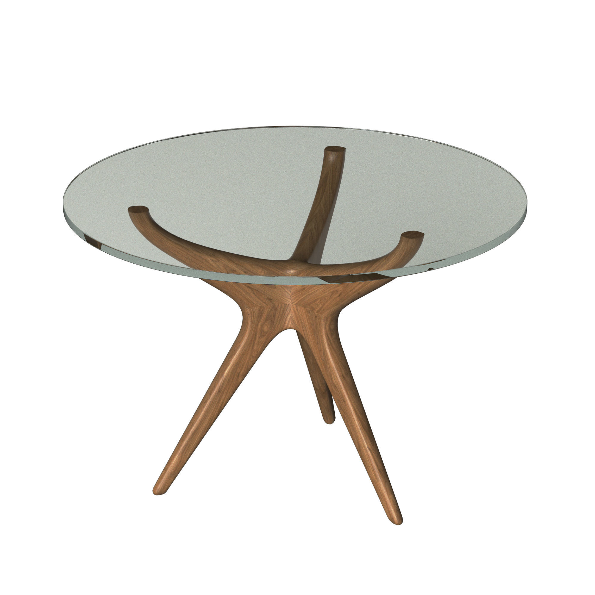 SCULPTURED END TABLE MODEL 413 3D model | CGTrader