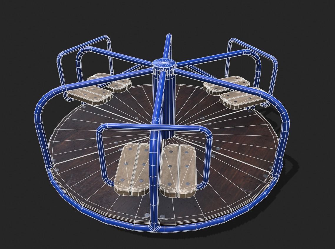 3D model Rotating Park Toy VR / AR / low-poly | CGTrader