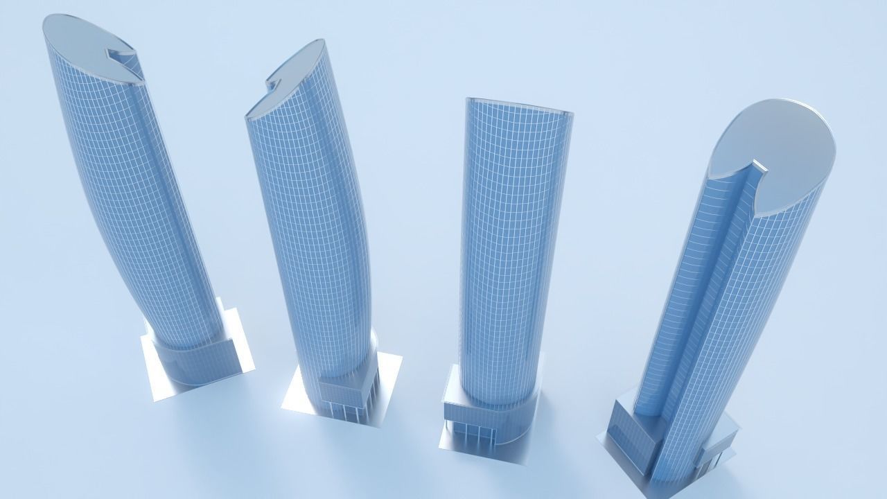 Jordan Amman Rotana 3D model | CGTrader