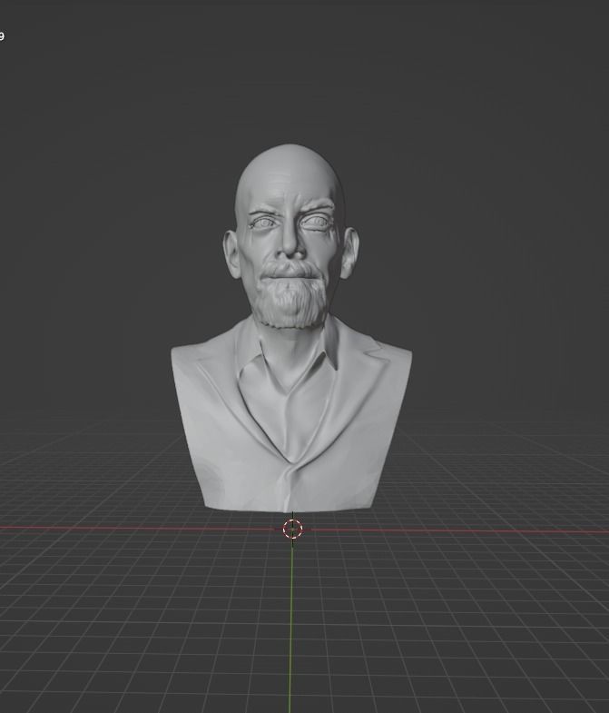 Neal Stephenson 3D model 3D printable | CGTrader