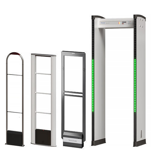 Security frame 3D model | CGTrader