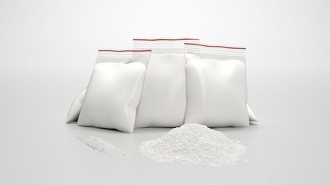 Cocaine 3D model | CGTrader