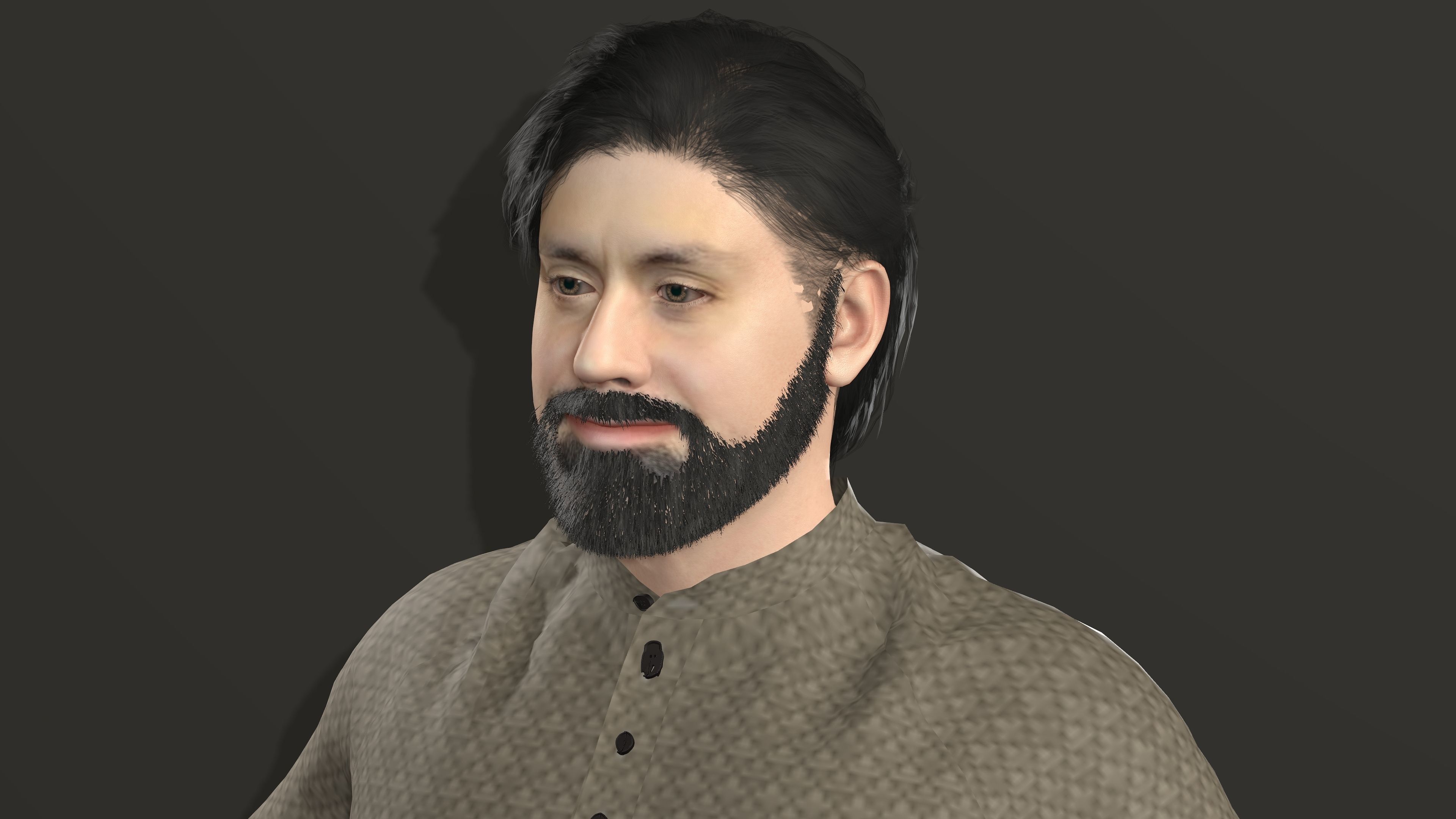 3D model Hamza Andreas Tzortzis VR / AR / low-poly | CGTrader