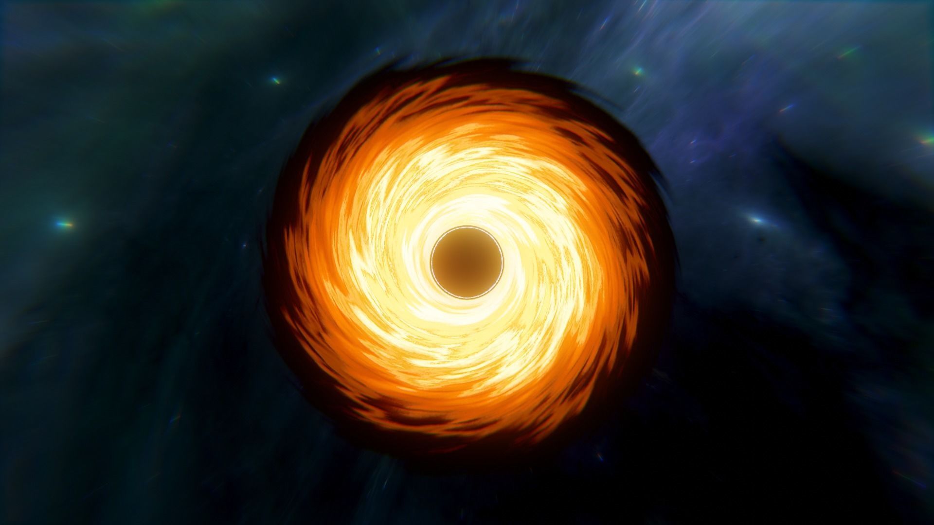 high quality blackhole galaxy 3D model animated rigged | CGTrader