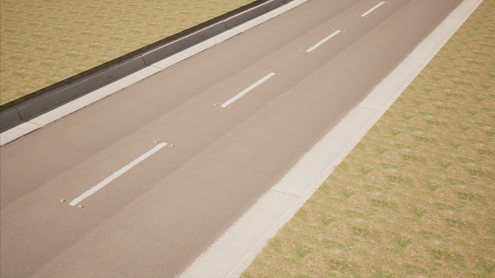 3D model Realistic Road Pack VR / AR / low-poly | CGTrader