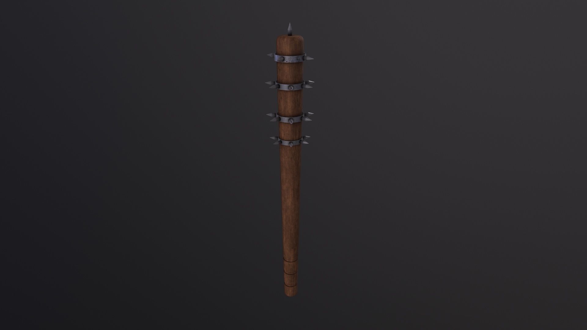 3D model Spiked Club 3D Model VR / AR / low-poly | CGTrader