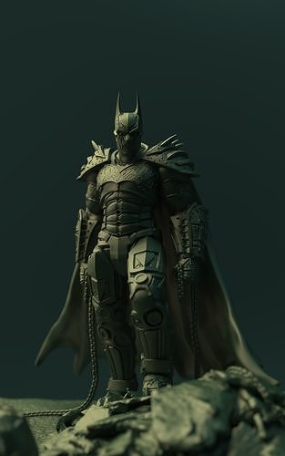 dc diorama 3D model 3D printable | CGTrader