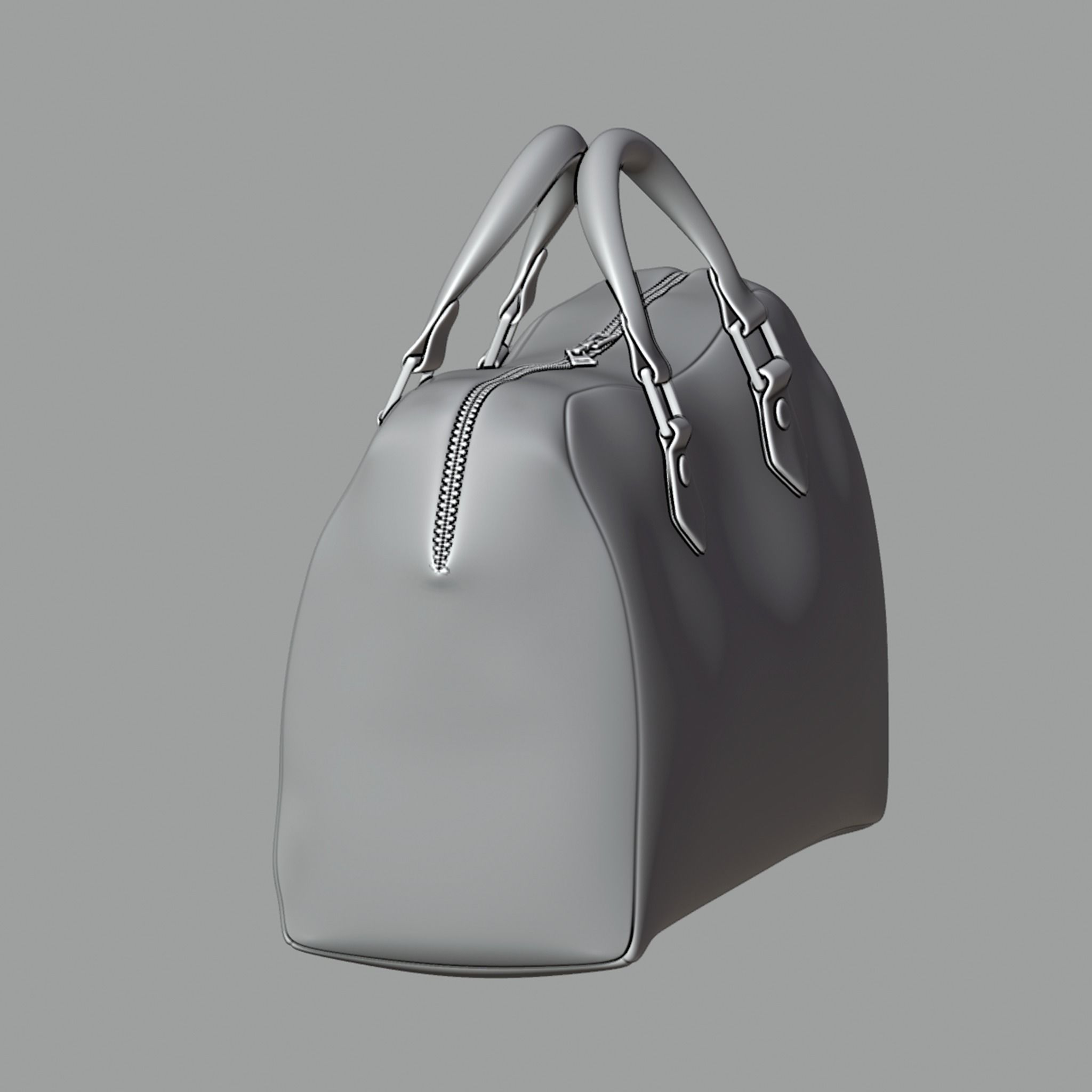 Simple travel bag 3D model | CGTrader