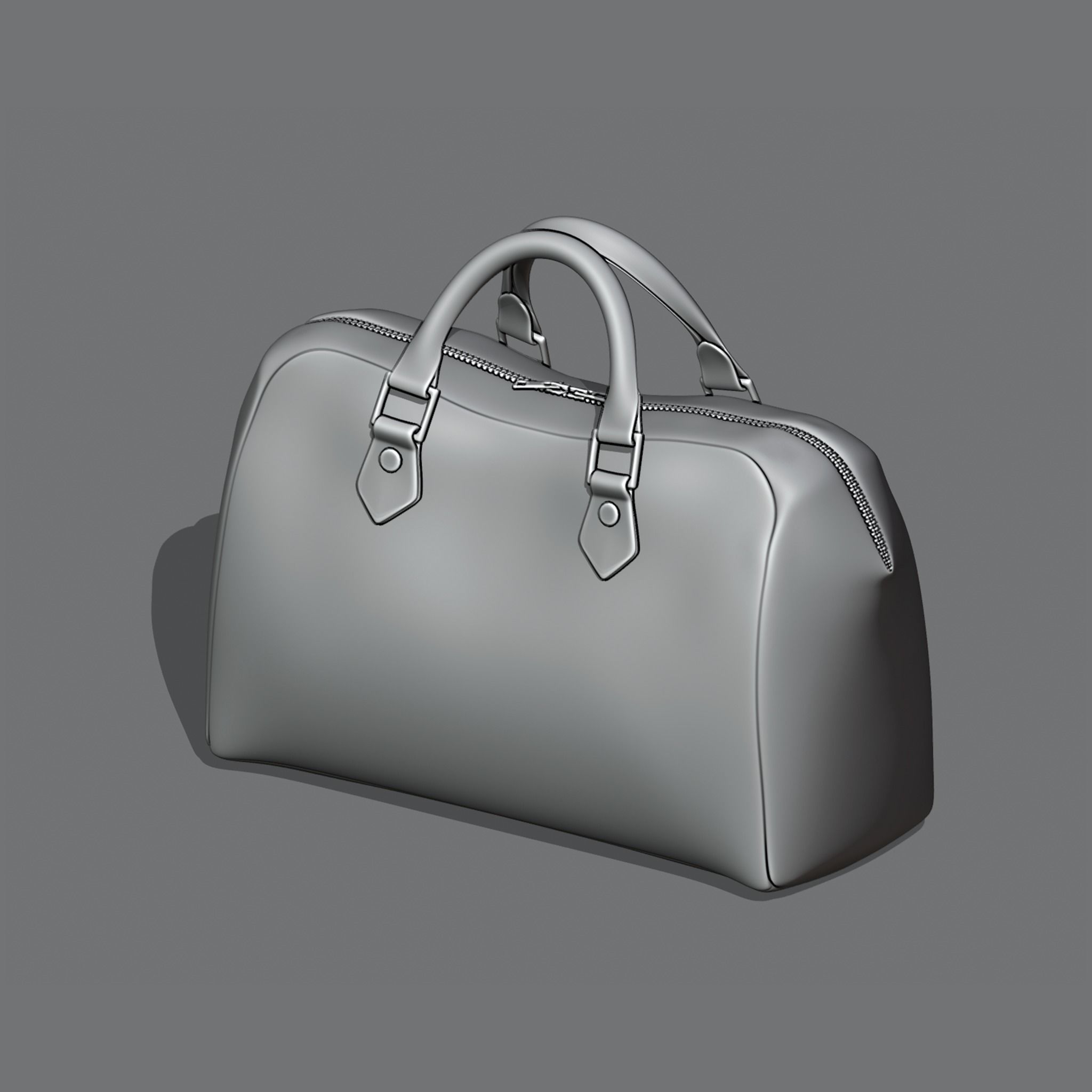Simple travel bag 3D model | CGTrader