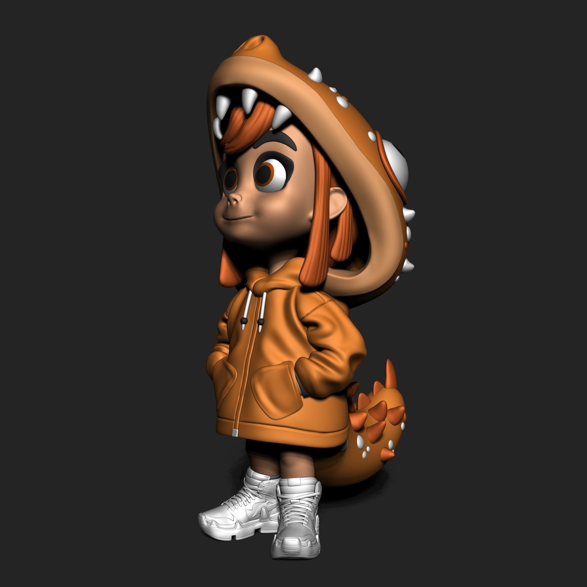 CUTE GIRL 3D model 3D printable | CGTrader