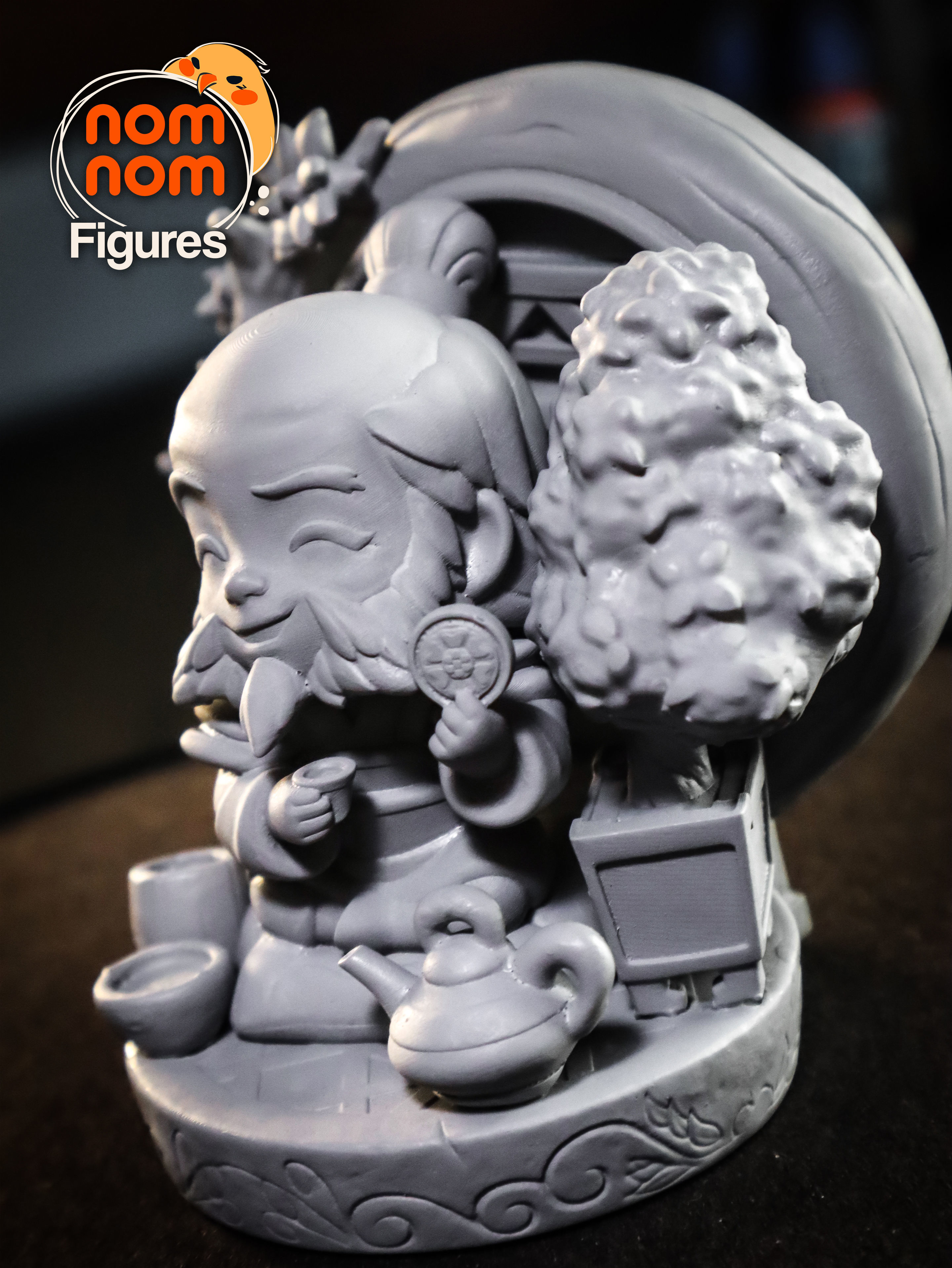 Chibi Uncle Iroh - Avatar 3D model 3D printable | CGTrader