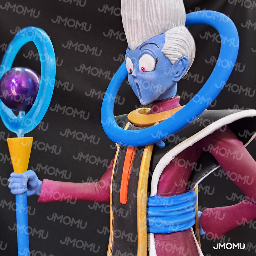 Whis Figure 3D model 3D printable | CGTrader