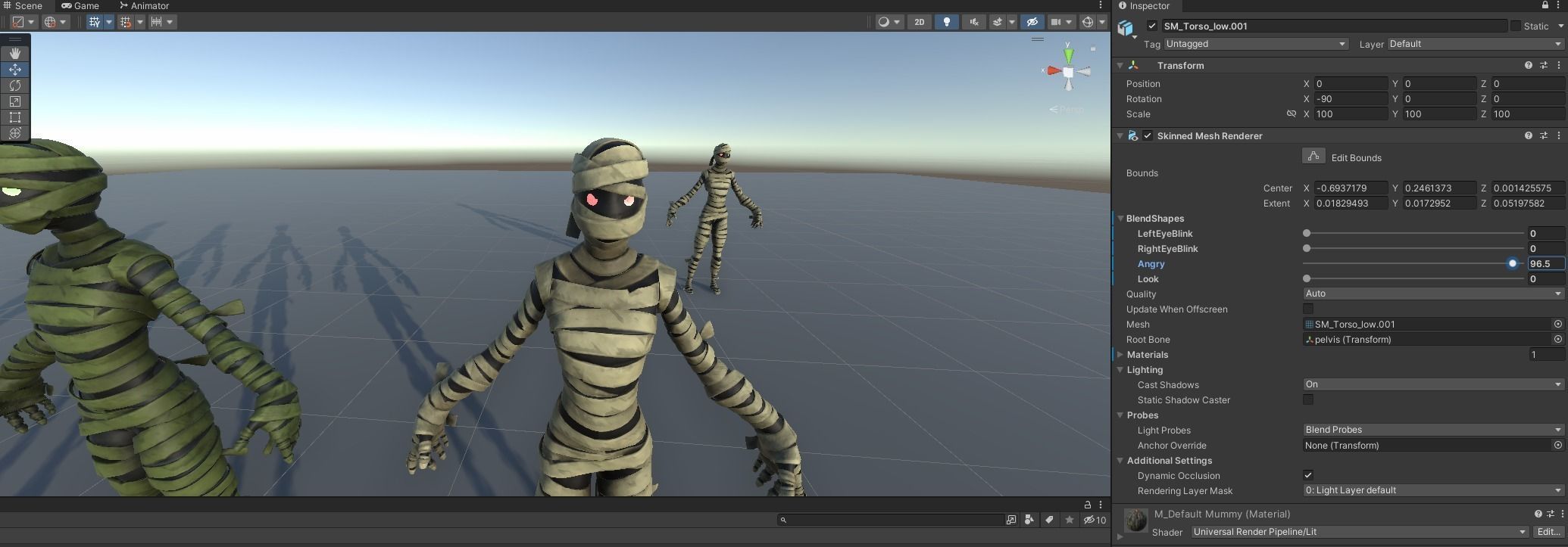 3D model Stylized Mummy VR / AR / low-poly | CGTrader