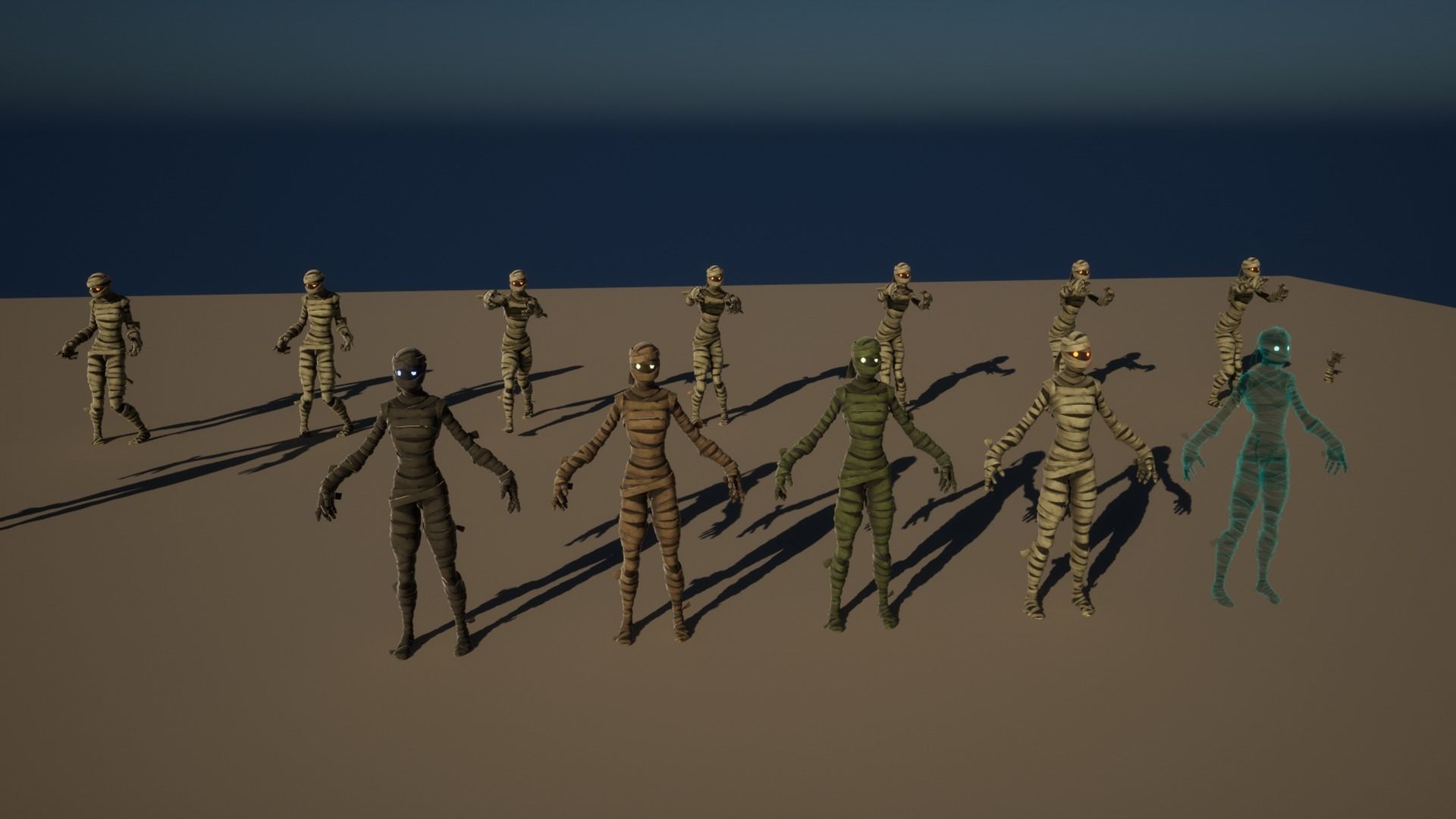 3D model Stylized Mummy VR / AR / low-poly | CGTrader