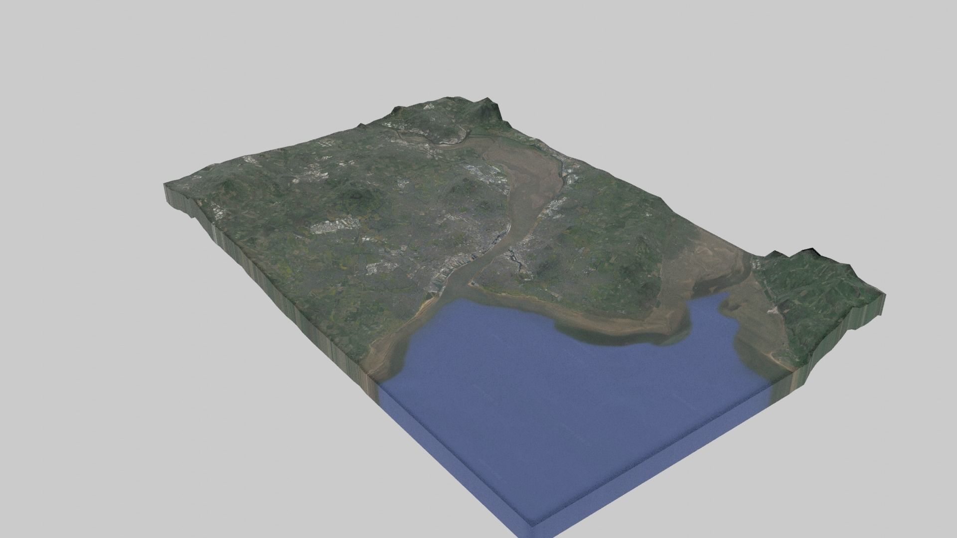 3D model Liverpool City VR / AR / low-poly | CGTrader