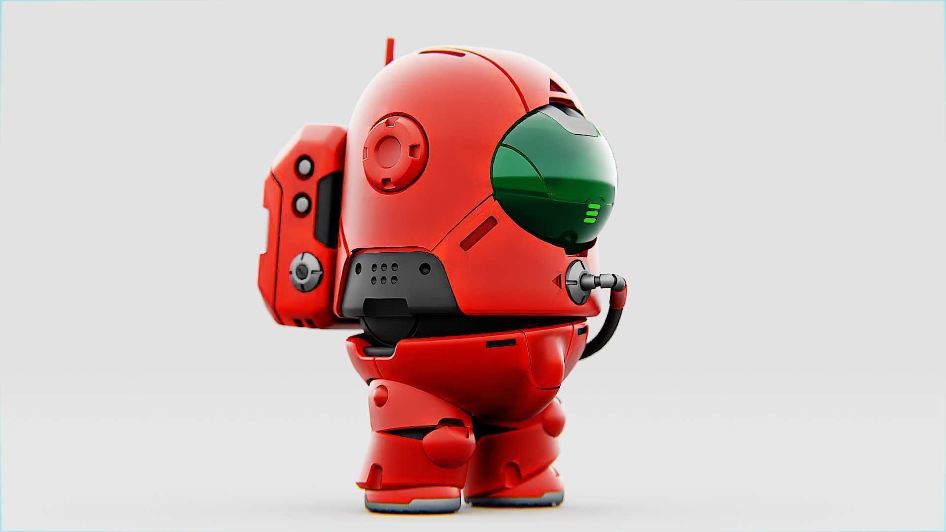 AMONG US CONCEPT CHARACTER RIGGED 3D model rigged | CGTrader