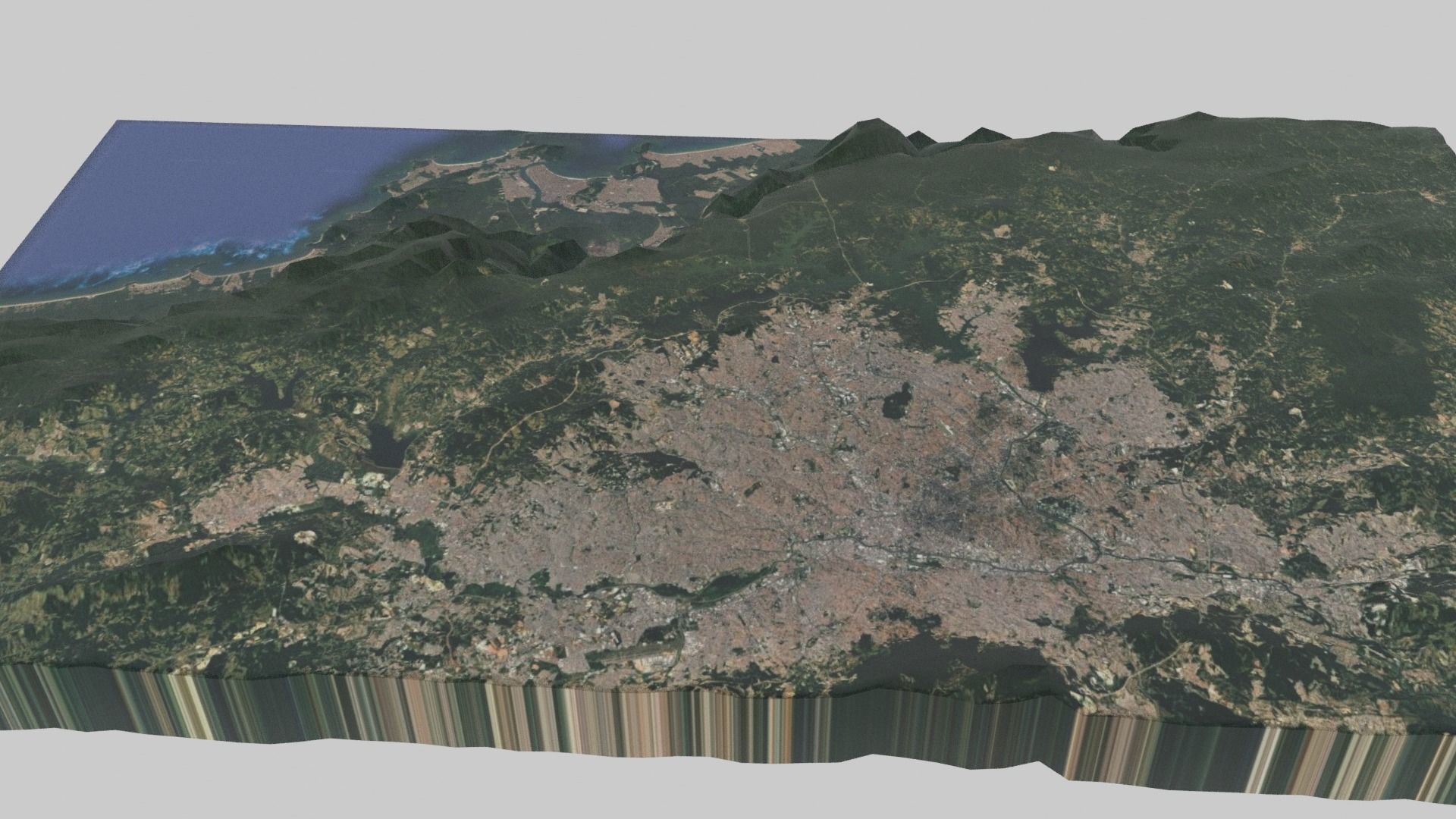 3D model Sao Bernardo do Campo City VR / AR / low-poly | CGTrader