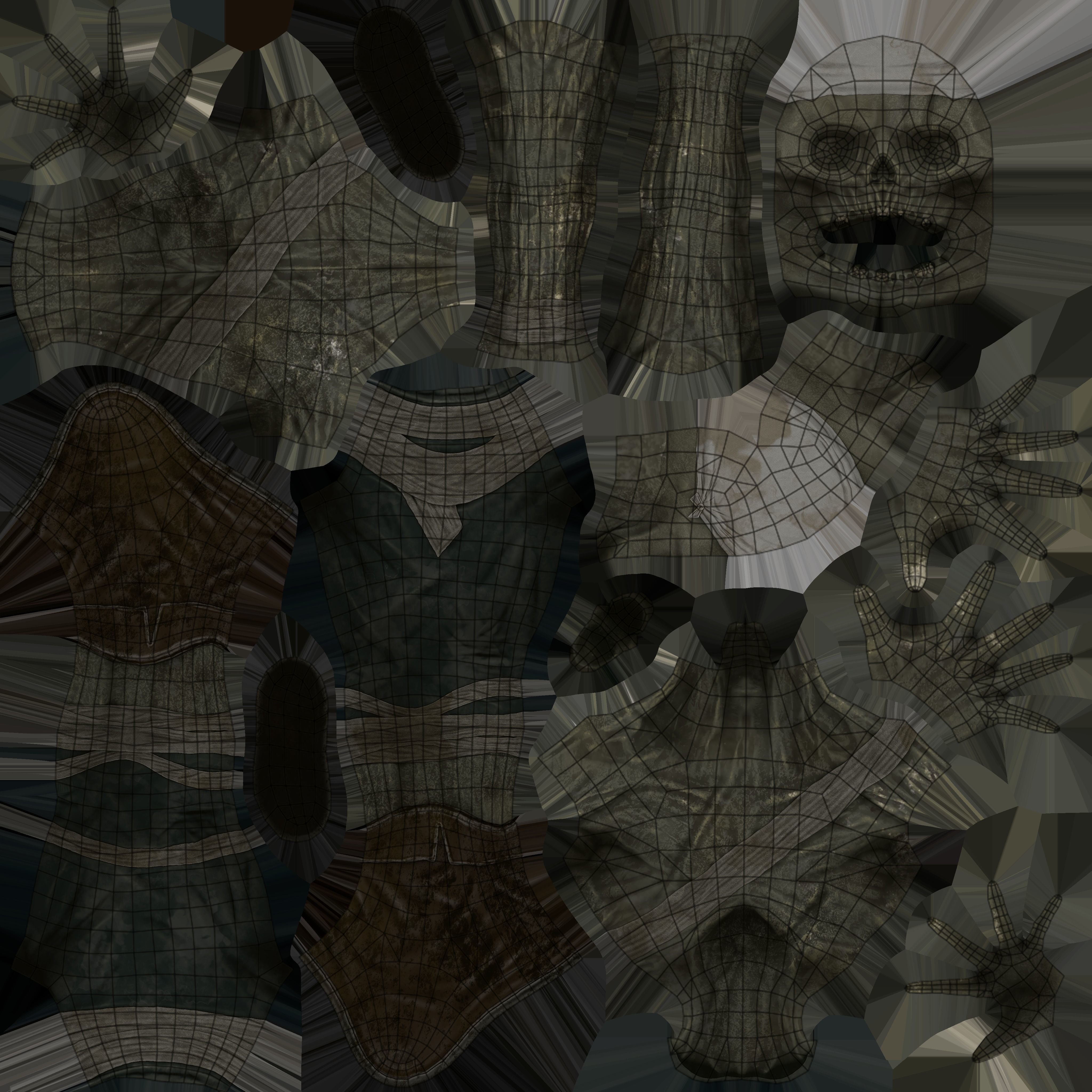 Creep Creatures - Animated Lowpoly Characters with weapons 3D Model ...