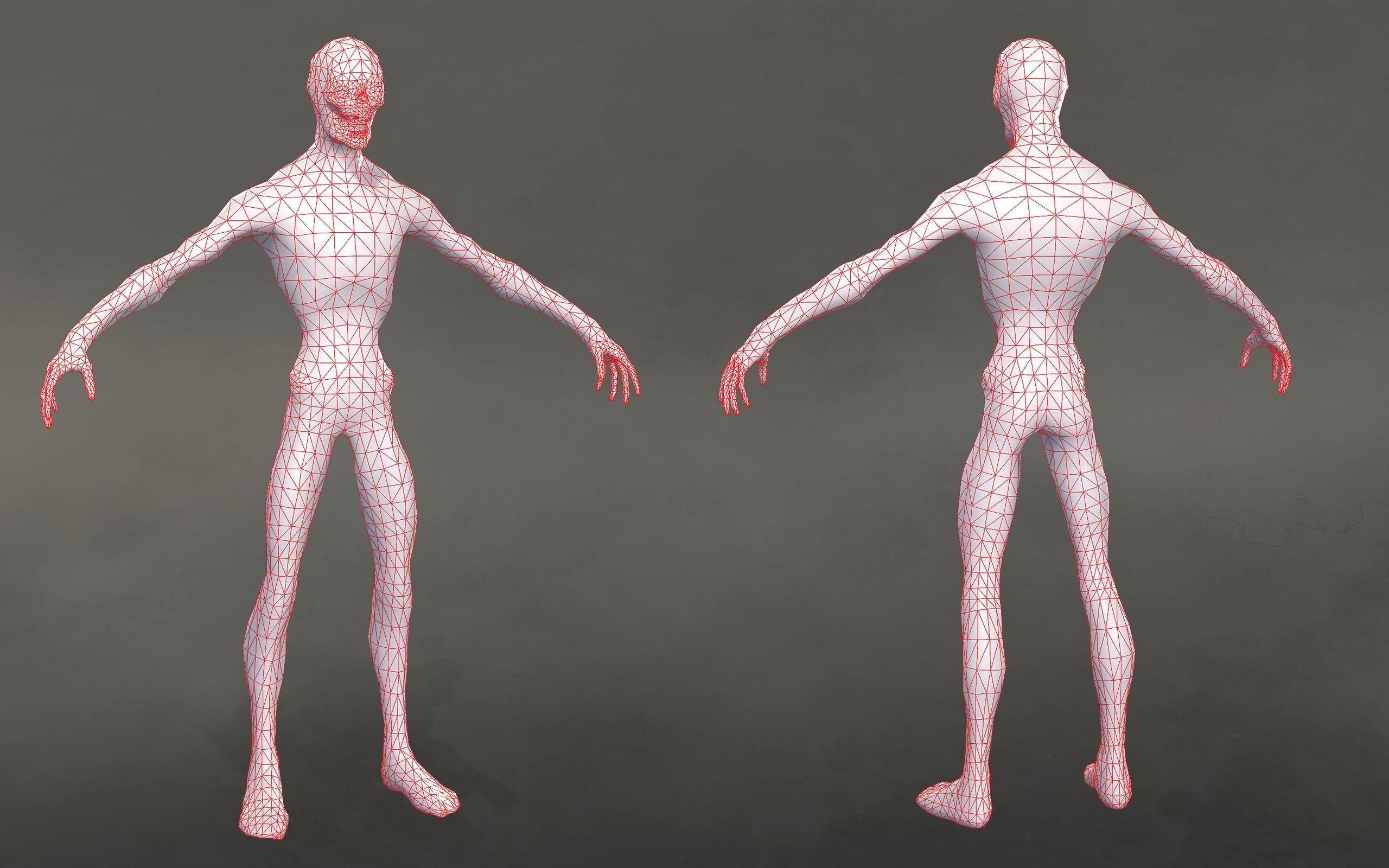 Creep Creatures - Animated Lowpoly Characters with weapons 3D Model ...