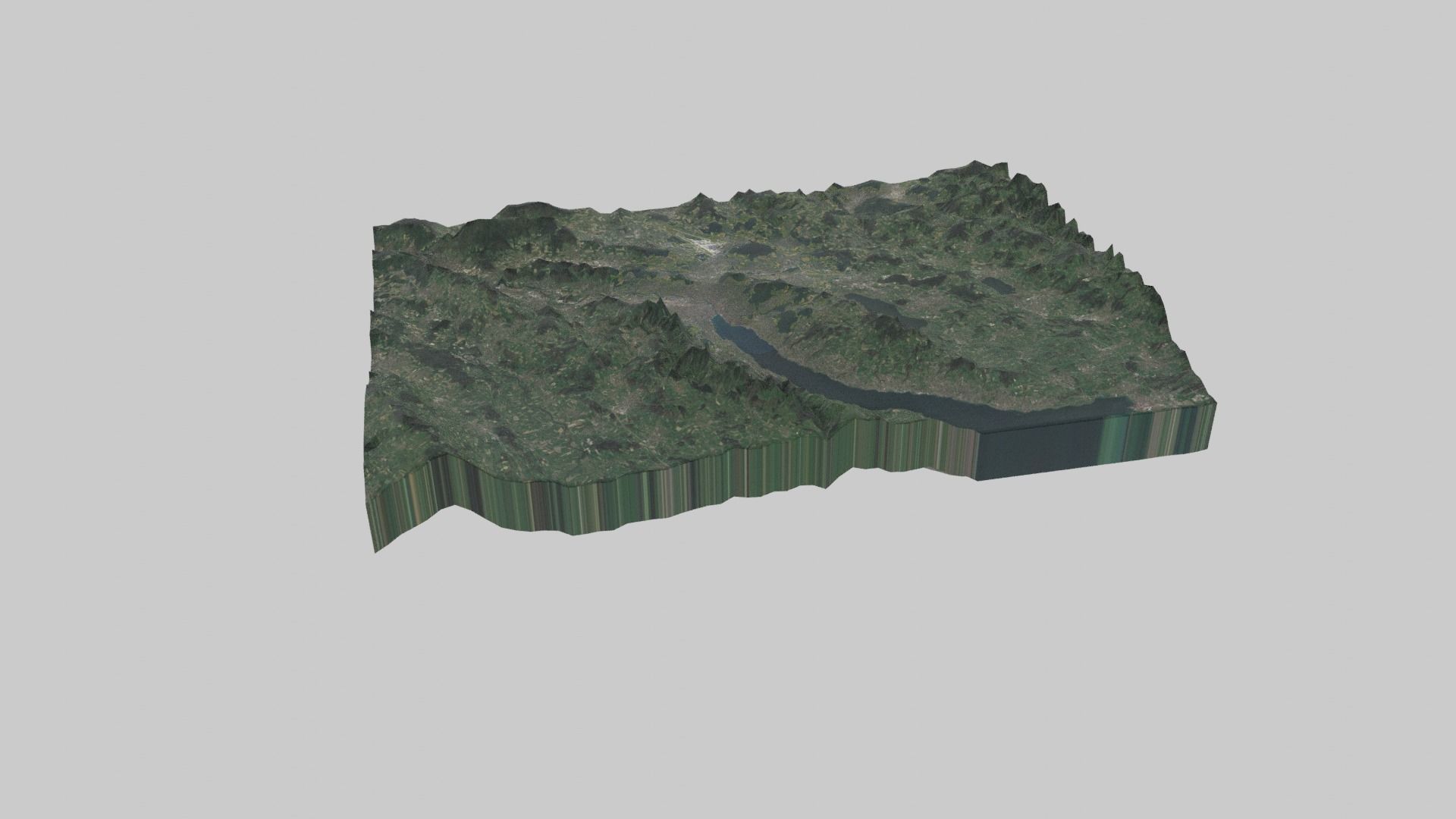 3D model Zurich City VR / AR / low-poly | CGTrader