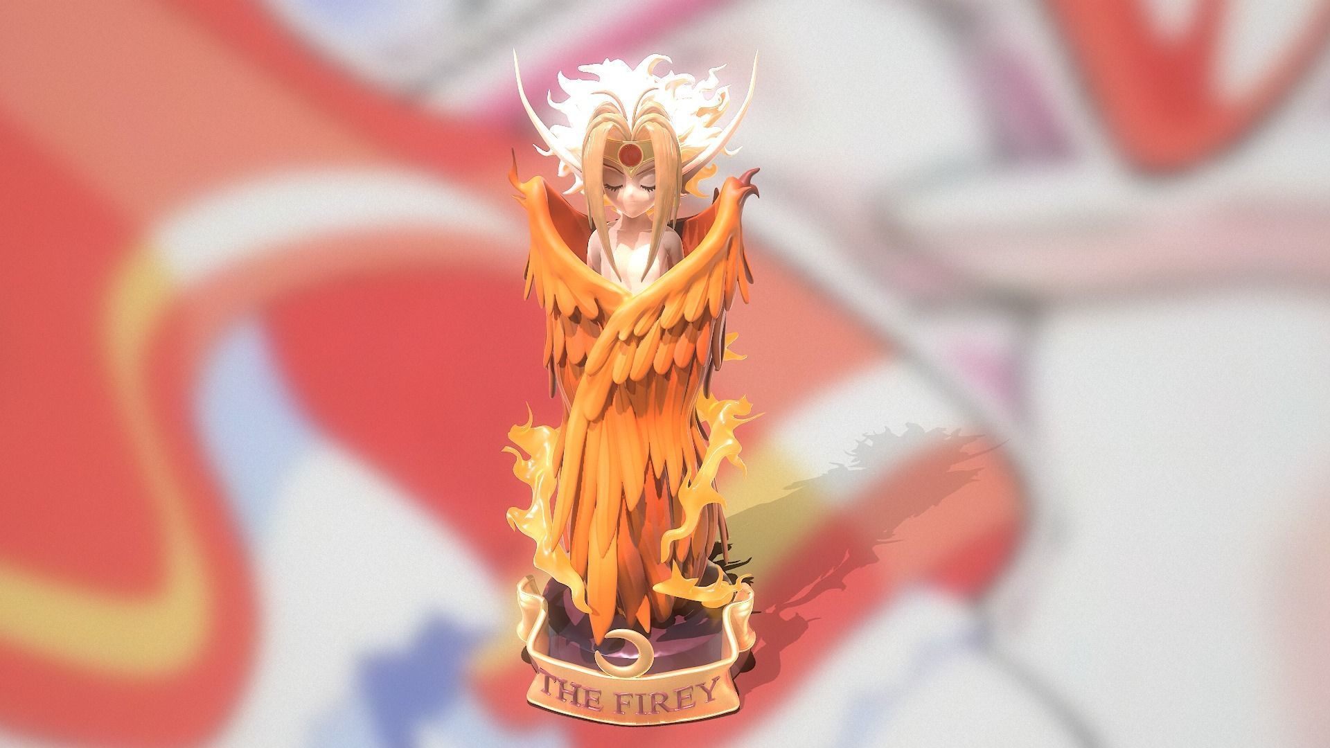The Firey Sakura CardCaptor 3D model 3D printable | CGTrader