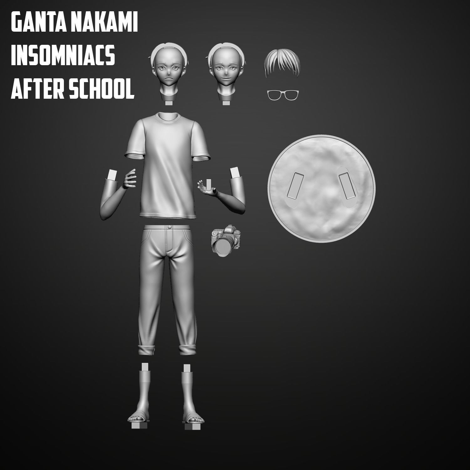 Ganta Nakami - Insomniacs After School 3D model 3D printable | CGTrader