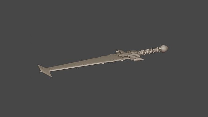 Doom Blade 3D model | CGTrader