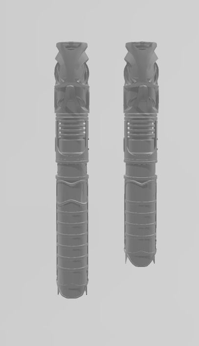 Jedi Survivor Dagan Gera lightsaber 3D model 3D printable | CGTrader