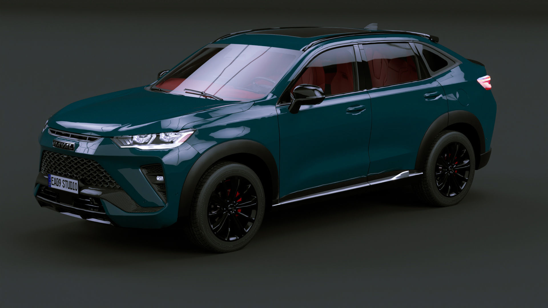HAVAL H6 GT 2024 3D model | CGTrader