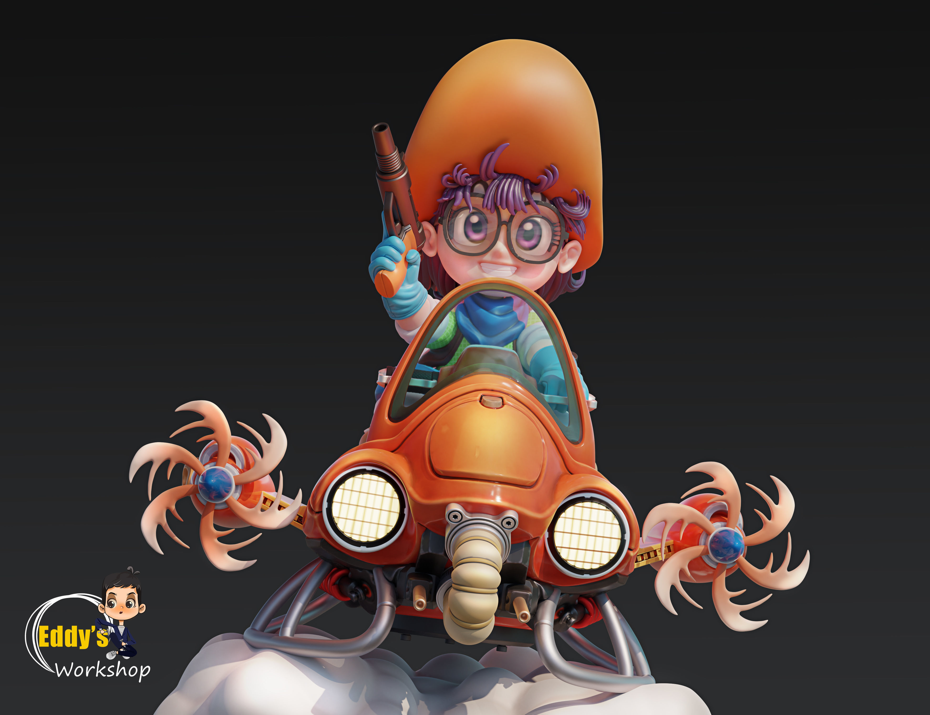 Arale - 3D STL READY TO PRINT 3D model 3D printable | CGTrader