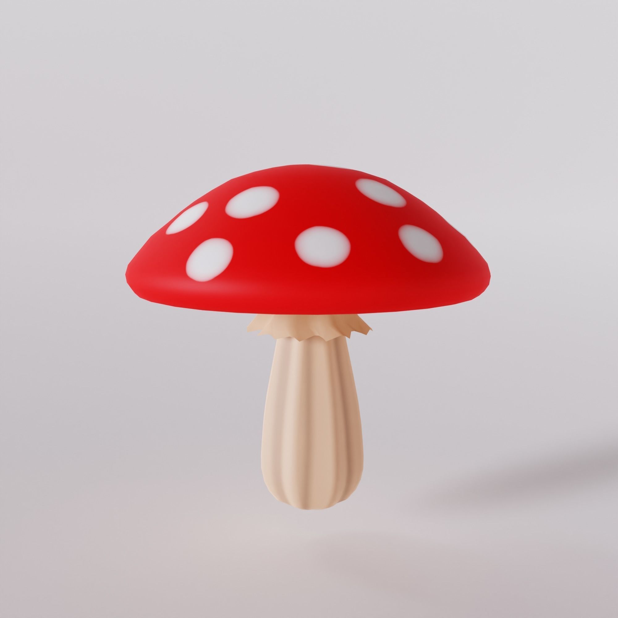 3D model Mushrooms Pack - Stylized and Low-Poly VR / AR / low-poly ...