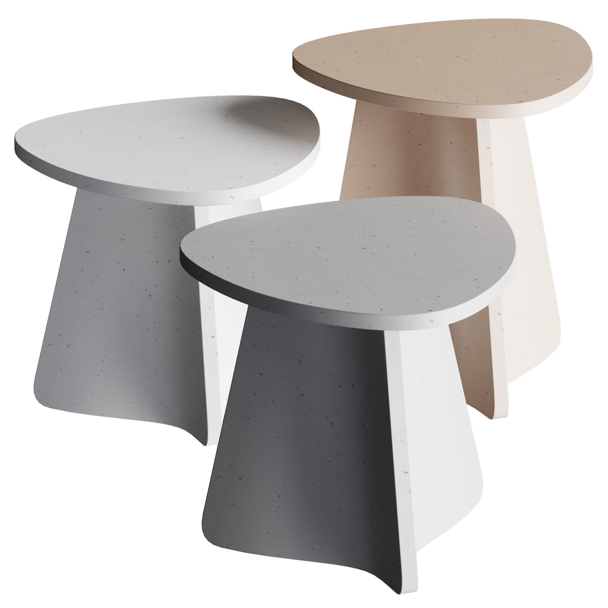 MDF Italia FOSSIL table 3D model | CGTrader