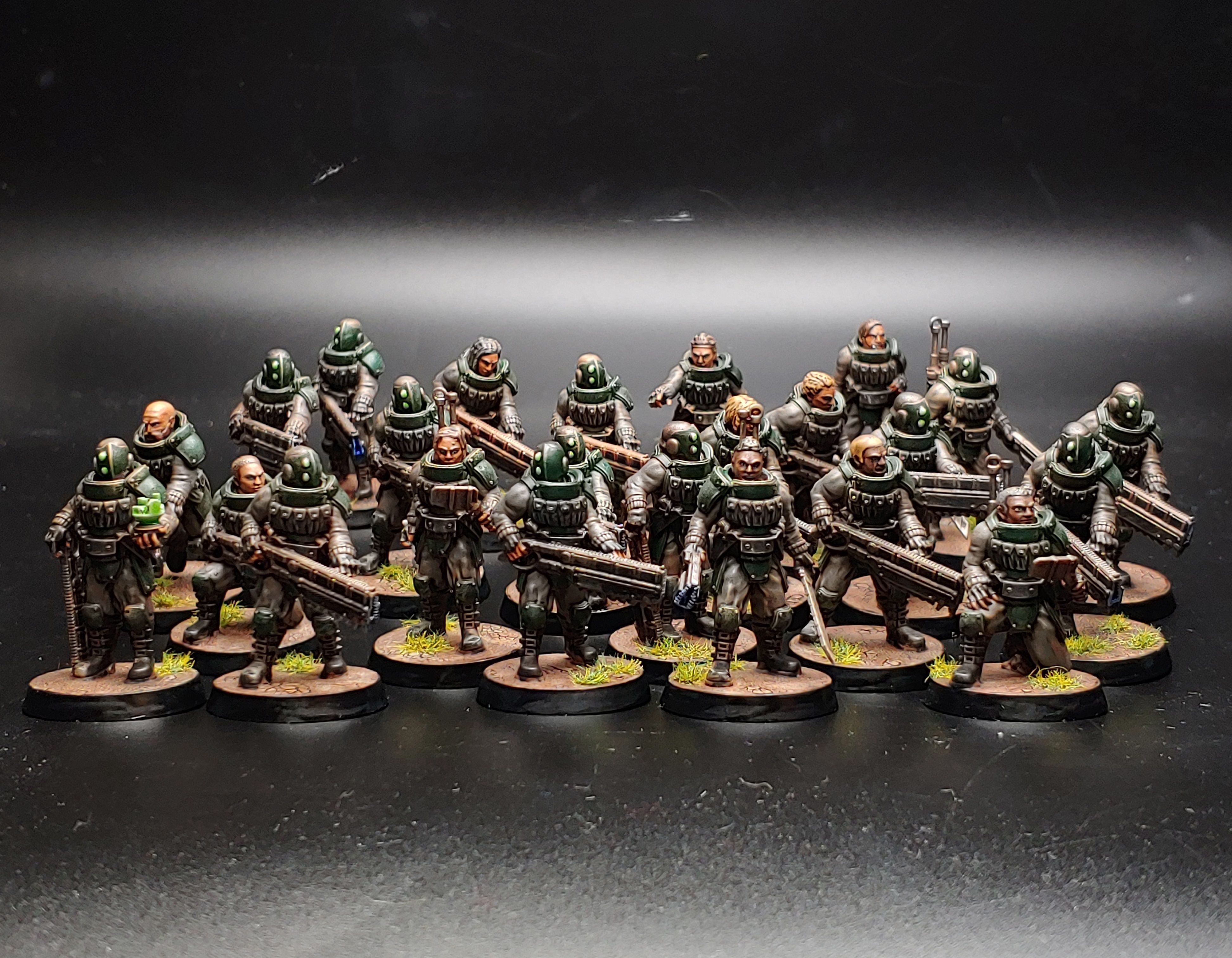 Jade Coalition - Basic Infantry 3D model 3D printable | CGTrader