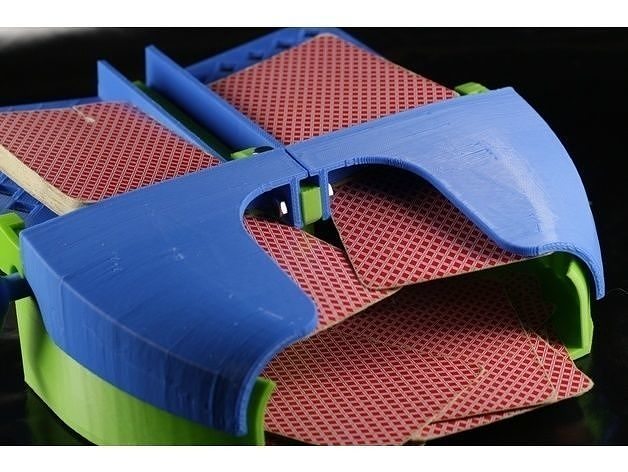 Card deck shuffler 3D model 3D printable | CGTrader