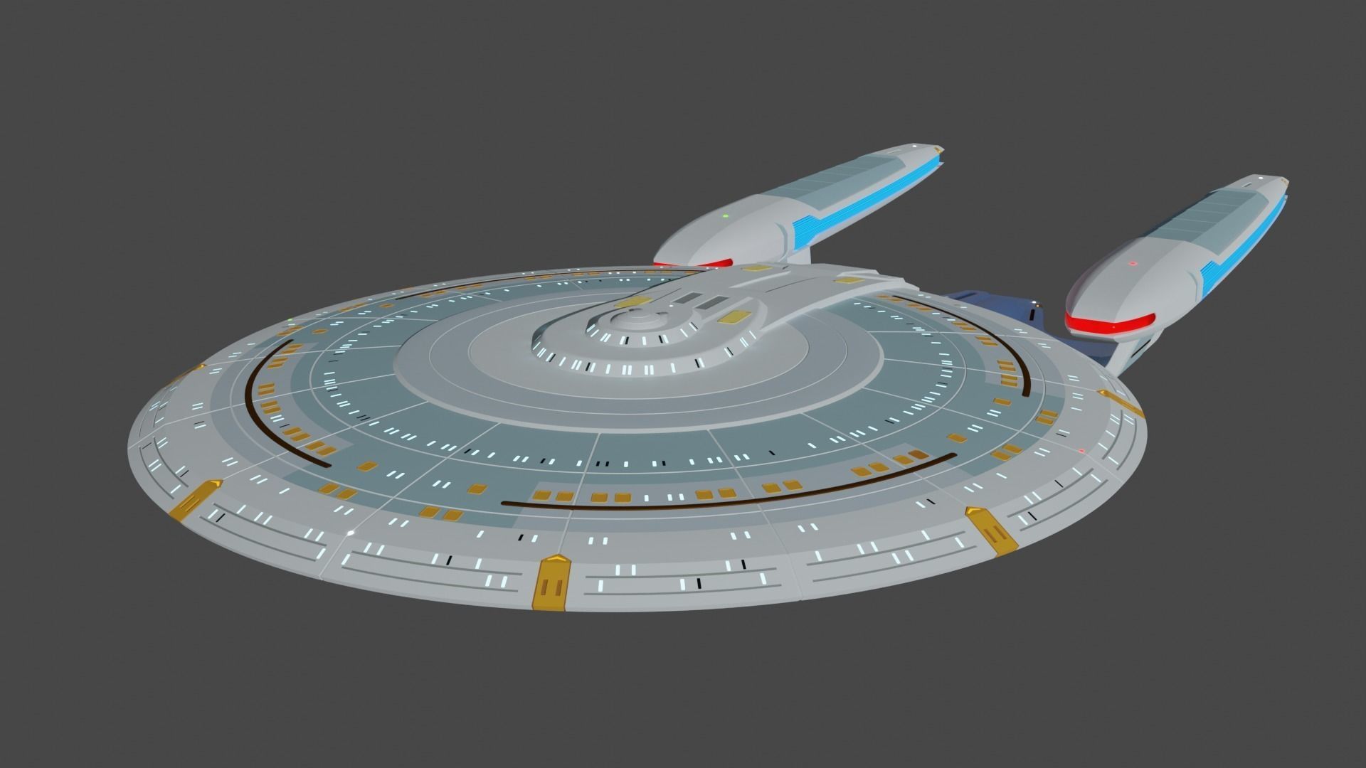 Ambassador class Redesign 3D model 3D printable | CGTrader