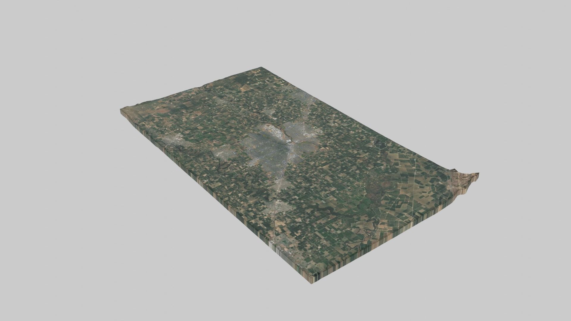 3D model Modesto City VR / AR / low-poly | CGTrader